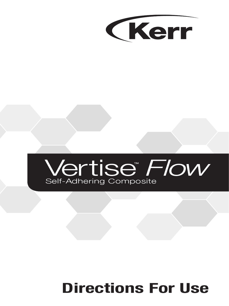 Vertise Flow Composite | Download Free PDF | Dental Composite ...