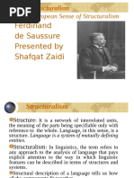 Ferdinand de Saussure's Theory of Sign | PDF | Concept | Semiotics