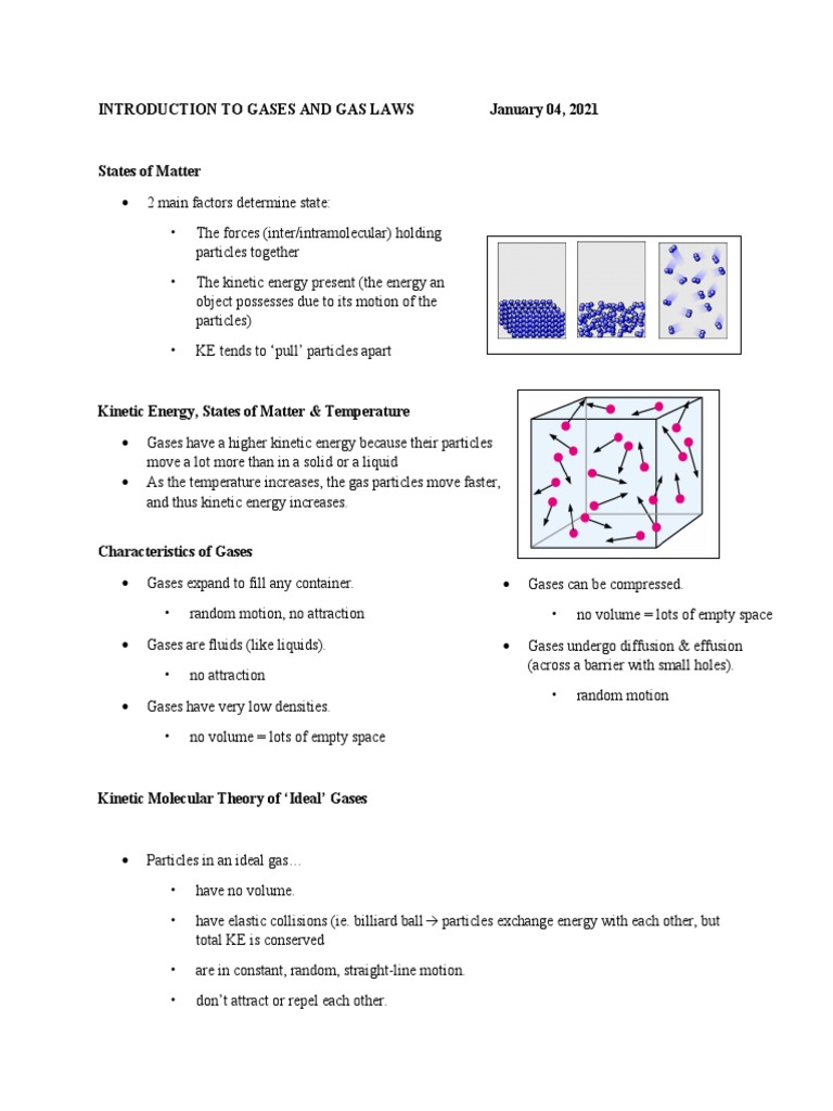 Gas Laws for Science Students | PDF | Gases | Pressure