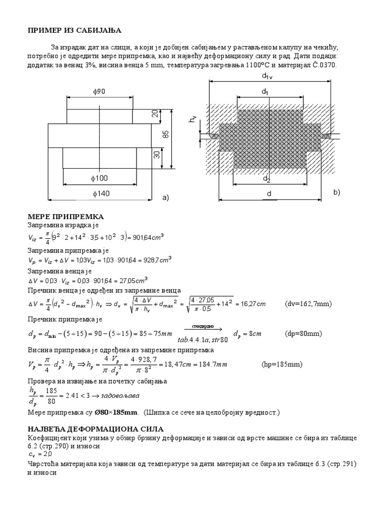 Zadatak Kovanje | PDF