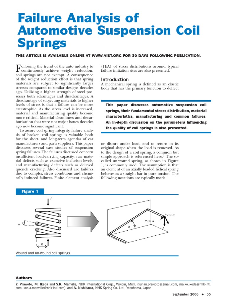 coil spring | Heat Treating | Finite Element Method