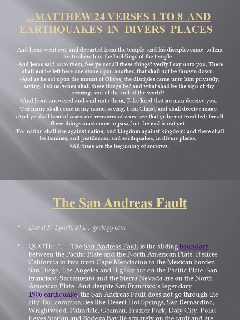 Earthquakes and The San Andreas Fault | PDF | Earthquakes | Geophysics
