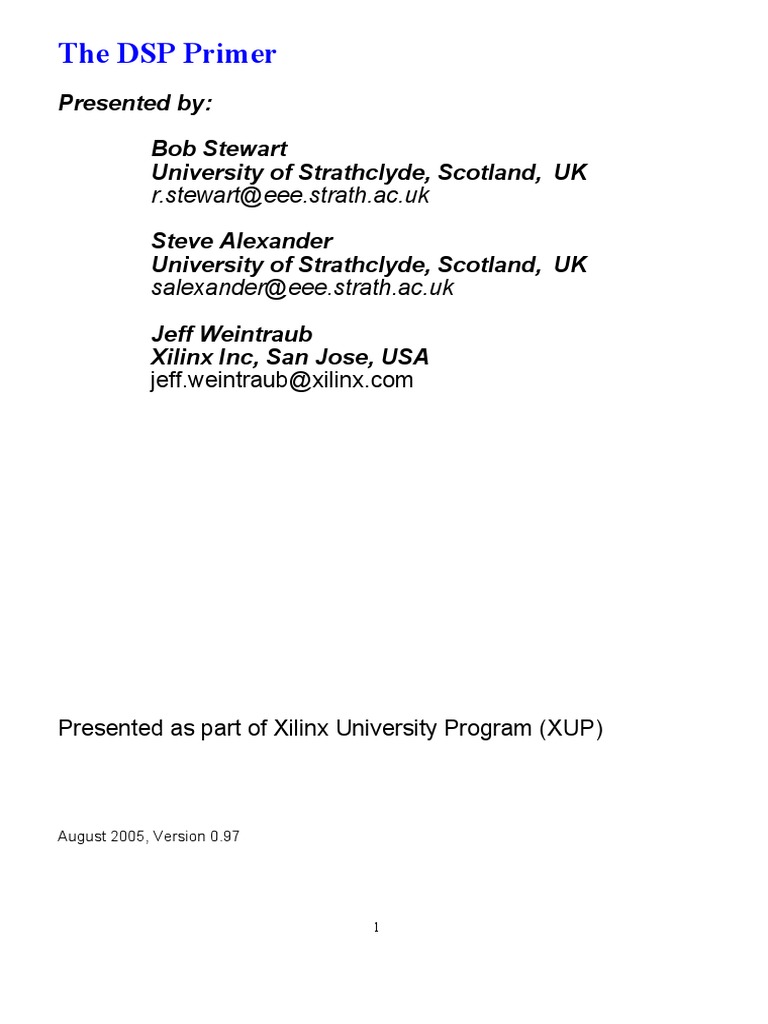 Xilinx DSP Prime | Download Free PDF | Rounding | Field Programmable Gate Array