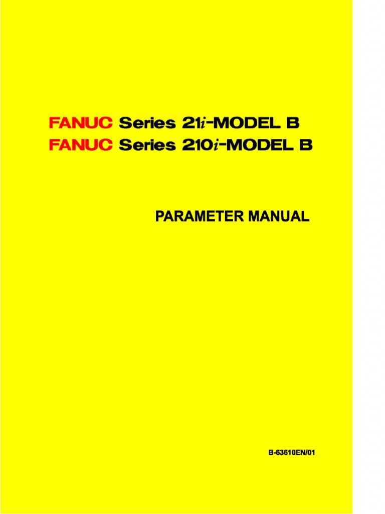 Fanuc 21i B Parameter Manual 3 PDF Free | PDF | Parameter (Computer Programming) | Input/Output