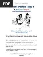 Simple Past Story 1 | PDF | Question | Language Mechanics