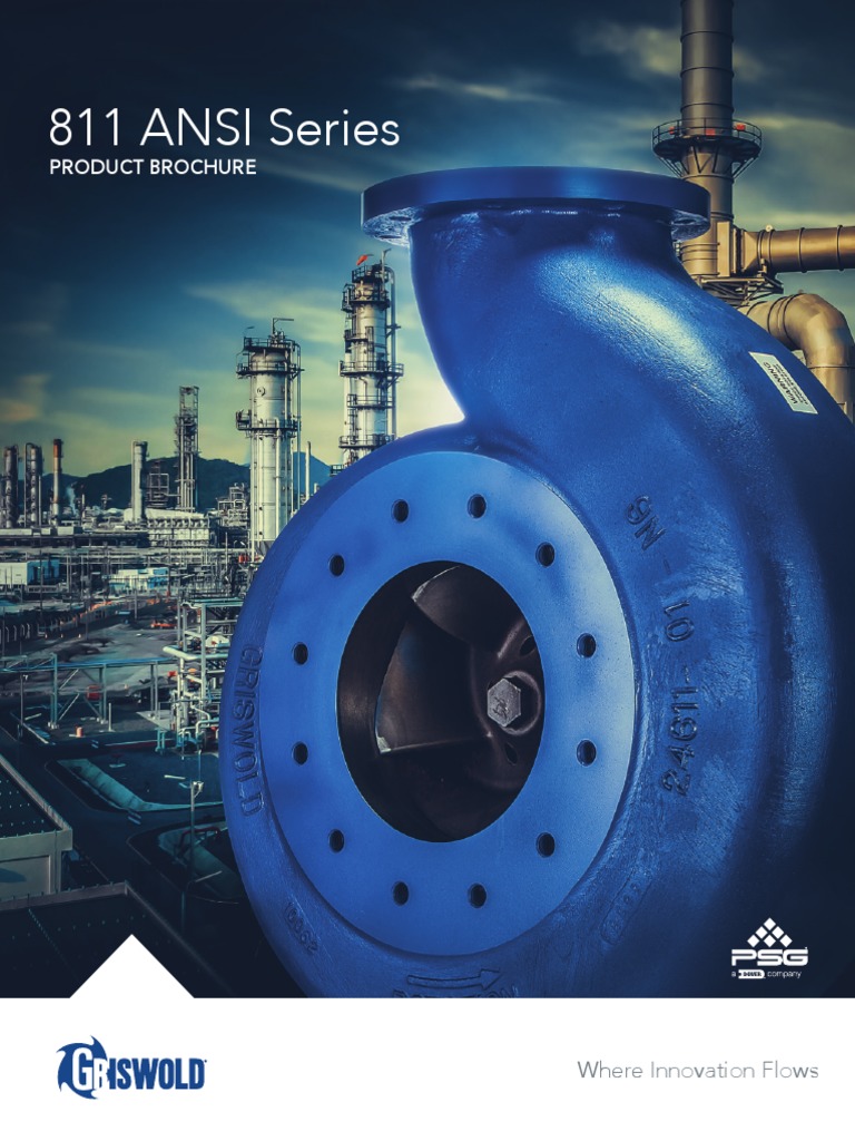 Ansi 811 Brochure | PDF | Pump | Lubricant