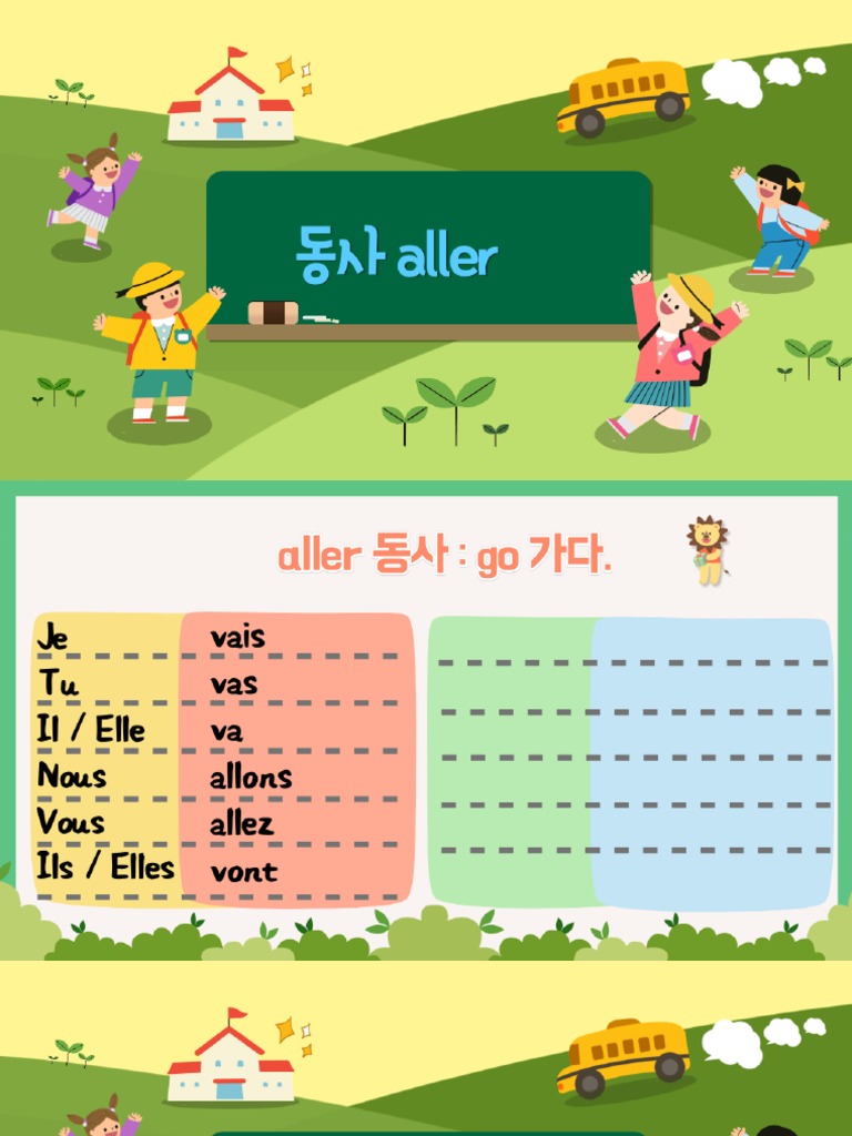 Aller Venir Partir Sortir | PDF