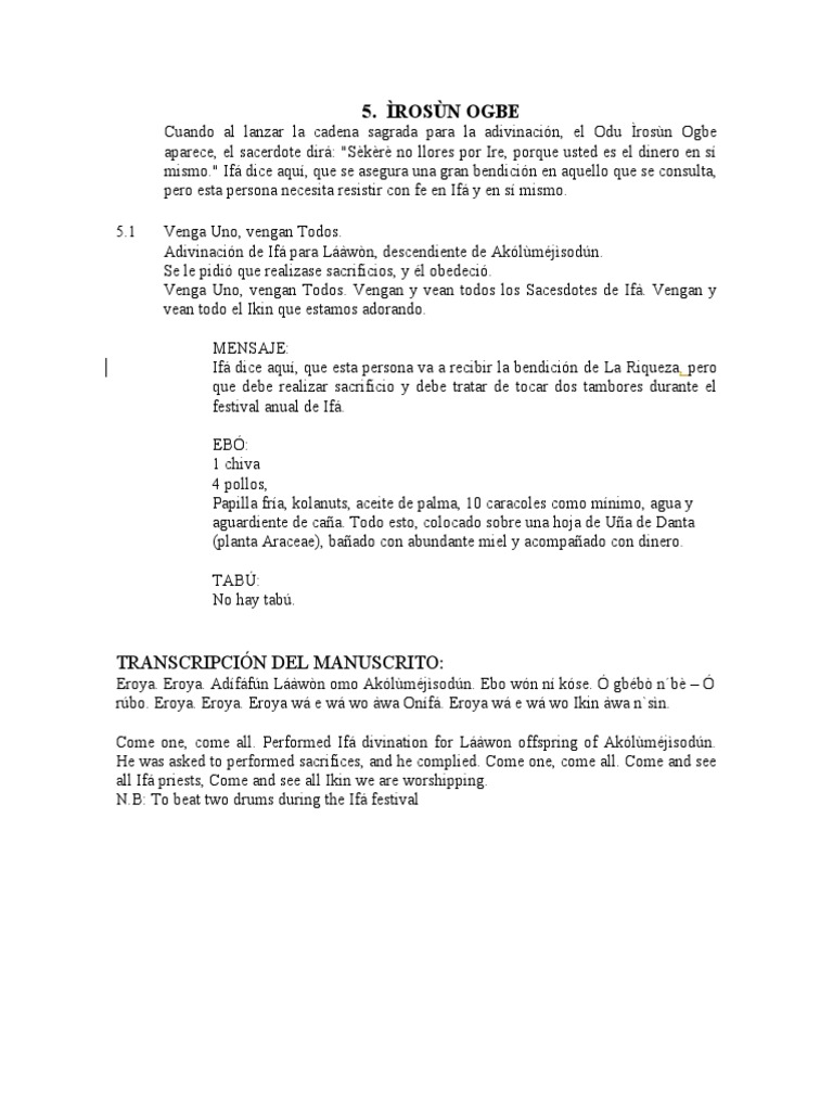 Capitulo 5 - Irosun | PDF