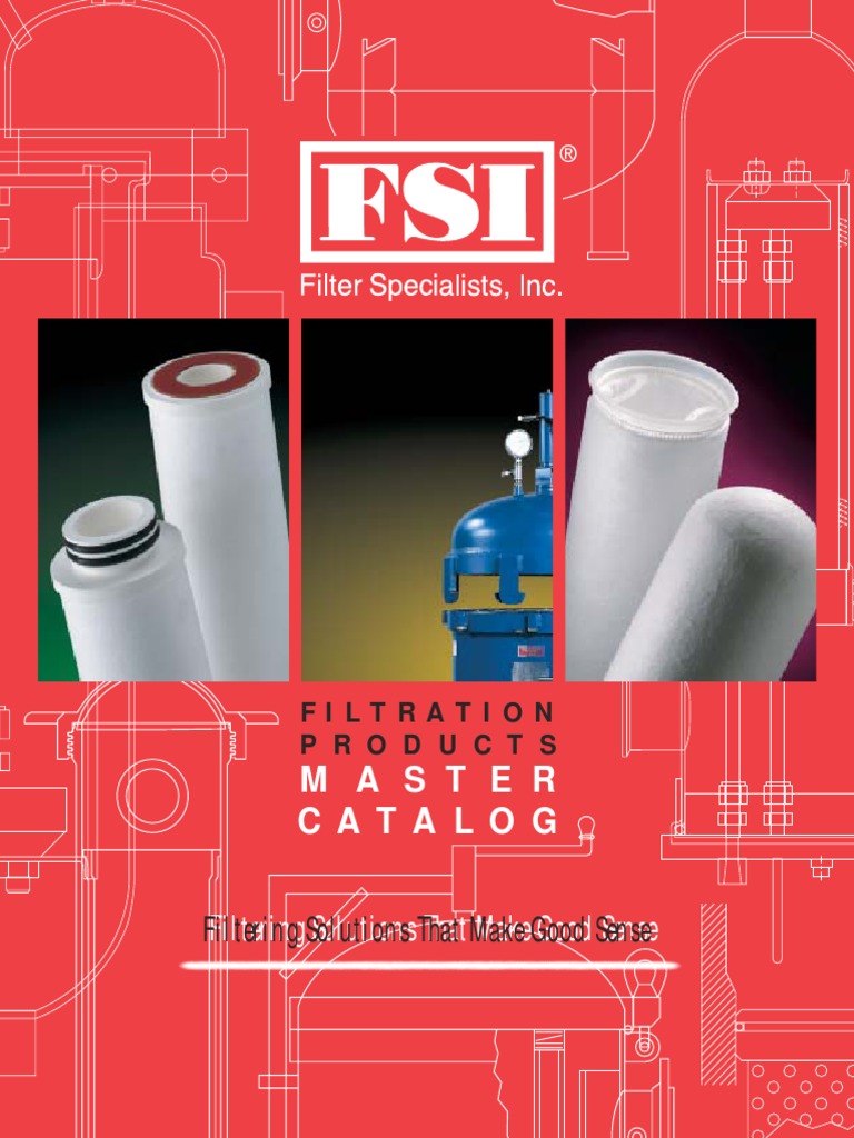 Filtering Solutions That Make Good Sense | PDF | Filtration | Iso 9000