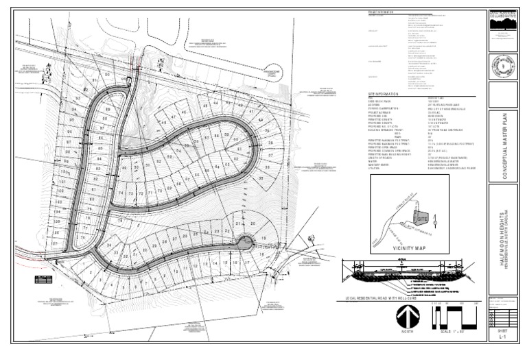 Half Moon Heights Concept Plan | PDF