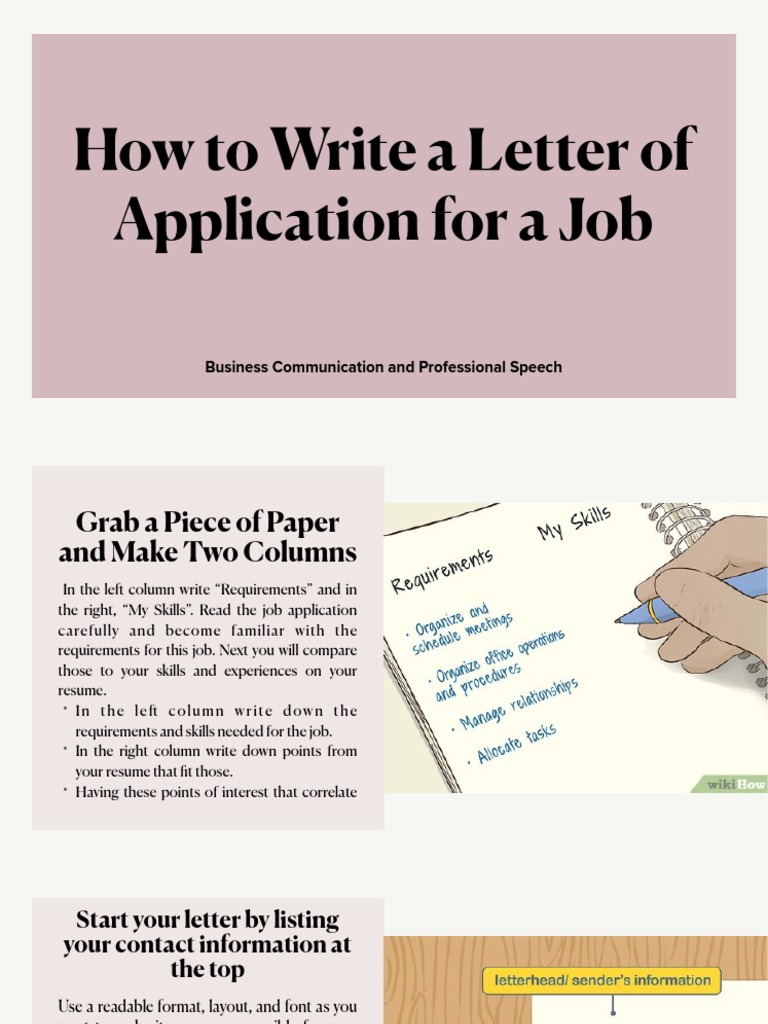 A Comprehensive Guide to Writing an Effective Cover Letter ...