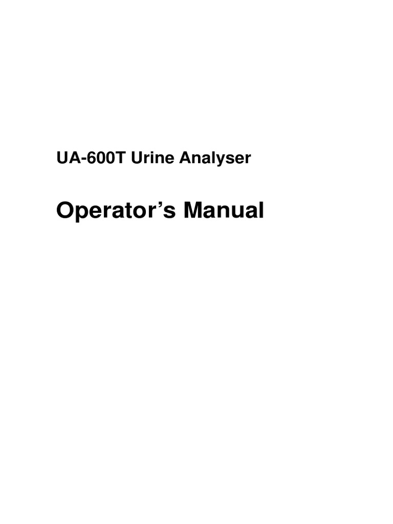 Ua-600t Operators Manual | PDF | Printer (Computing) | Menu (Computing)