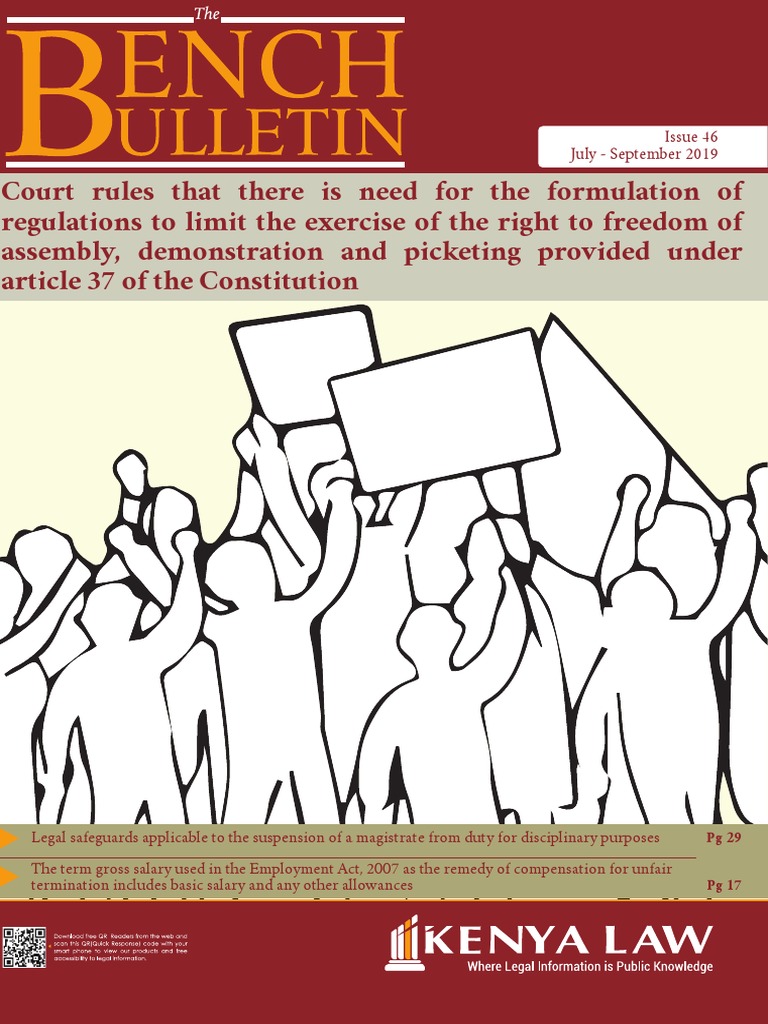 Bench Bulletin - Issue 46 | PDF | Constitution | Rights