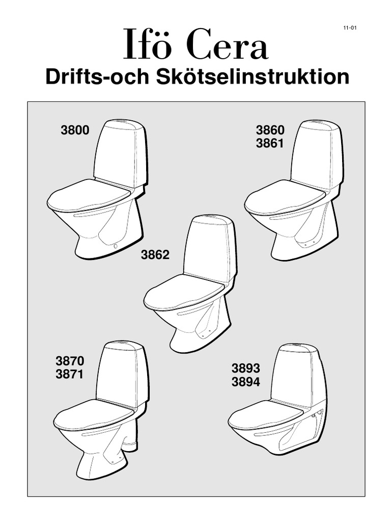 Ifö Cera Toalettstol | PDF