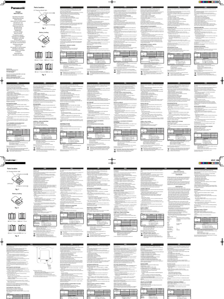 BQ-CC03-manual Panasonic | PDF