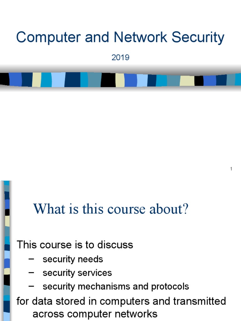 Computer and Network Security | PDF | Computer Security | Security