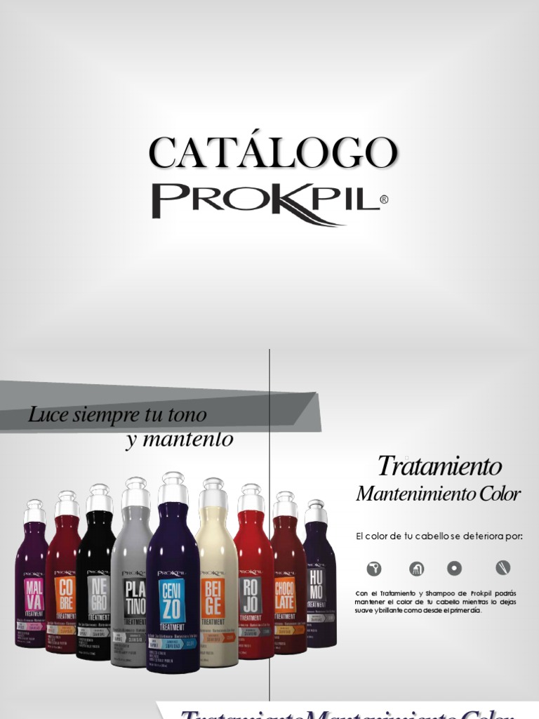 Catálogo Prokpil 2020 | PDF | Pelo | Color