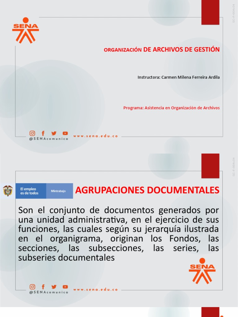 03 Agrupaciones Documentales | PDF | Institución | Justicia