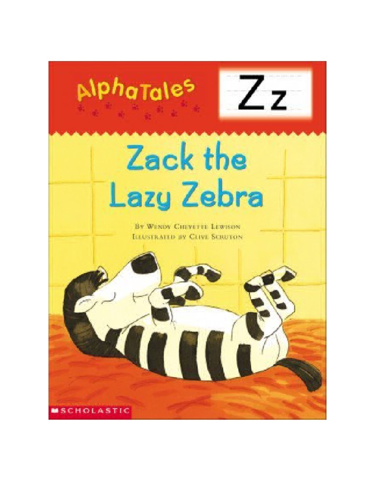 Letter Z Story | PDF