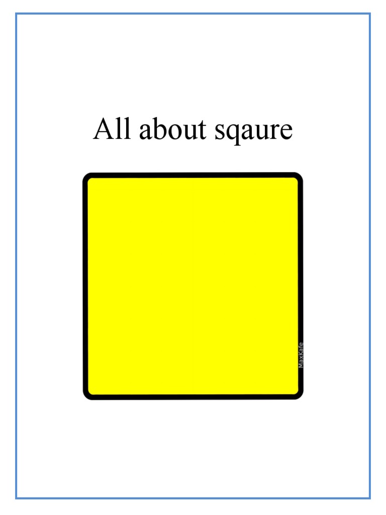 All About Sqaure | PDF