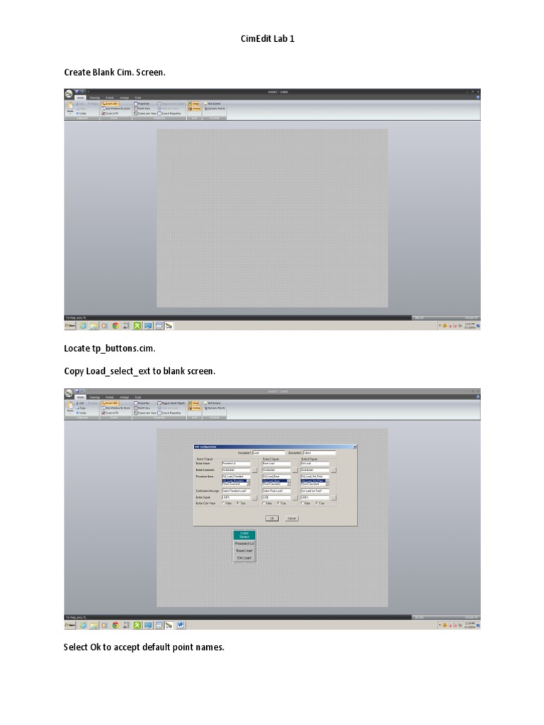 Cimplicity Basics Lab 1 | PDF