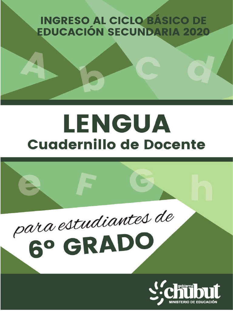 6 Leng DOC | PDF | Comprensión lectora | Cognición