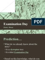 Short Stories, Henry Slesar, Examination Day | PDF