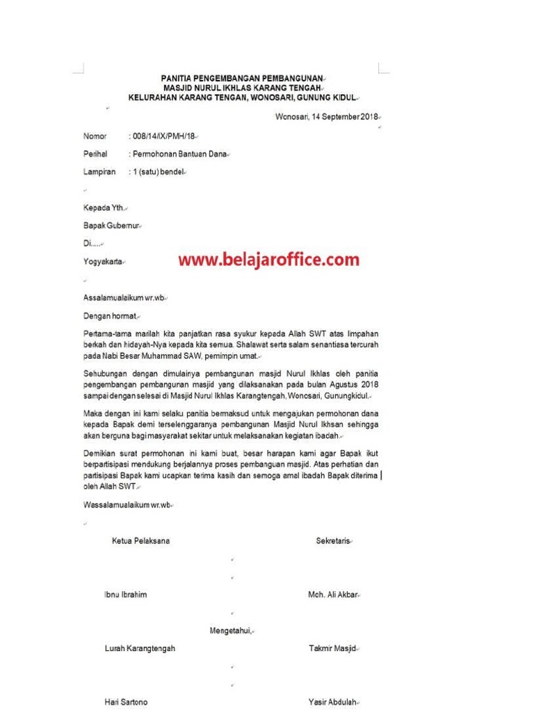 Contoh Redaksi | PDF