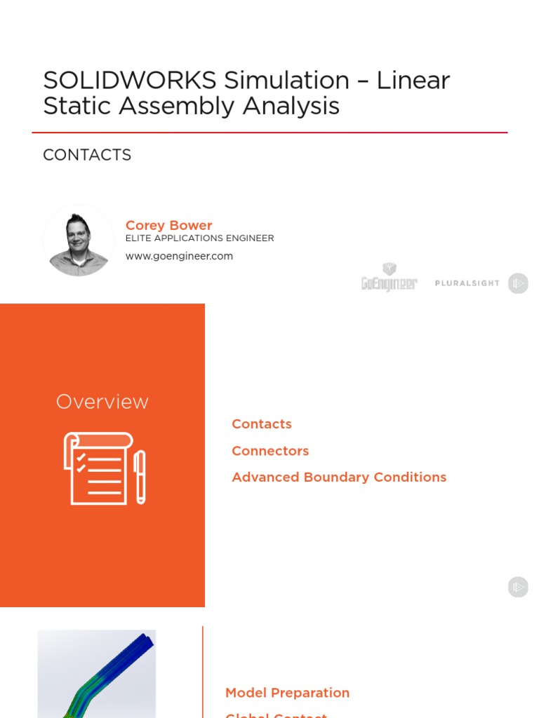 1 Solidworks Simulation Linear Static | PDF