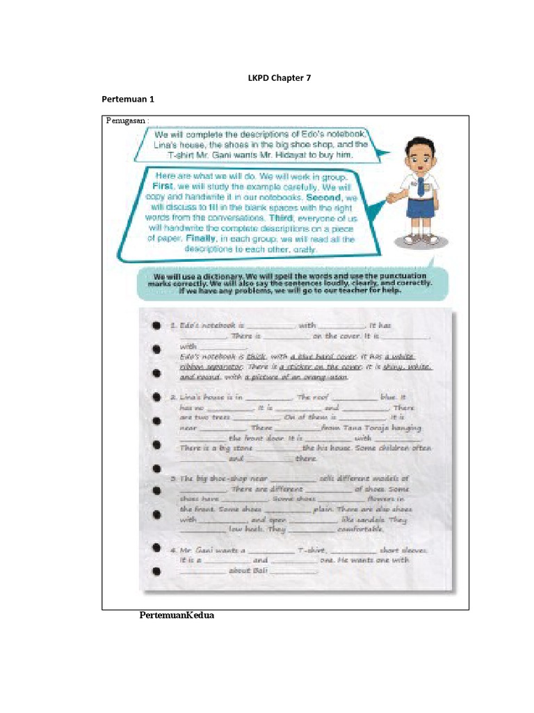 LKPD Chapter 7 | PDF