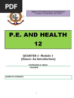 PE 12-HOPE 3, Q1, Module 1, Lesson 1-4 by Shine | PDF | Aerobic Exercise | Glycolysis