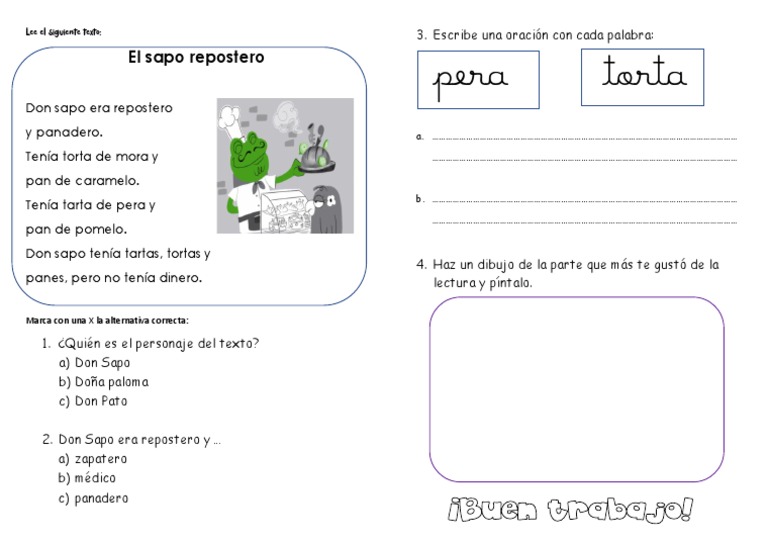 Don Sapo: Repostero y Panadero | PDF | Cocina, comidas y vino | Arte