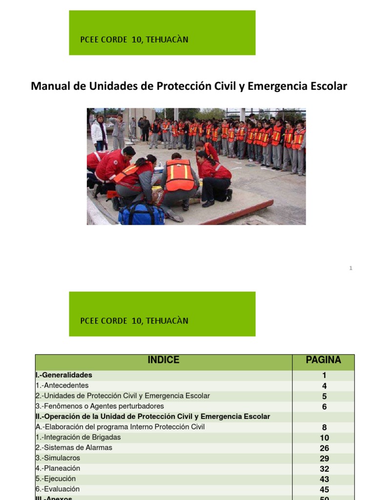 Manual de Proteccion Civil | PDF | Defensa Civil | Simulación