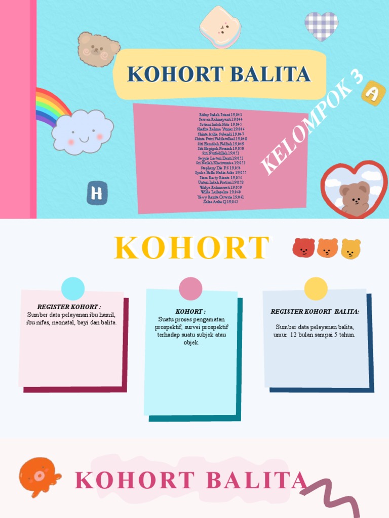 Panduan Kohort Balita untuk Bidan | PDF