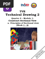 Technical Drawing Grade 8 1 | PDF | Drawing | Geometry