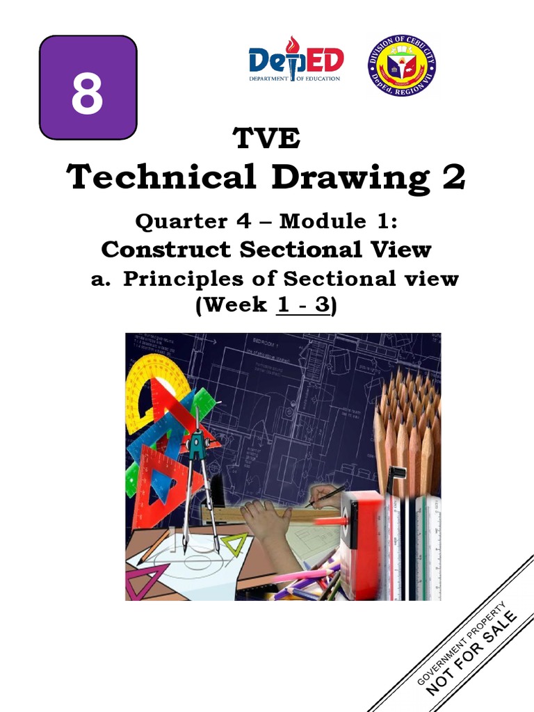 Techdraw 2 Quarter 4 Module 1 | PDF | Learning | Drawing