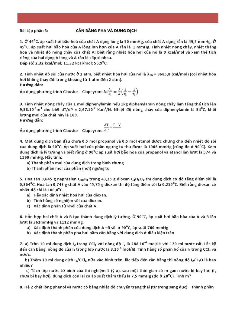 Can Bang Pha Va Dung Dich - Gui SV | PDF