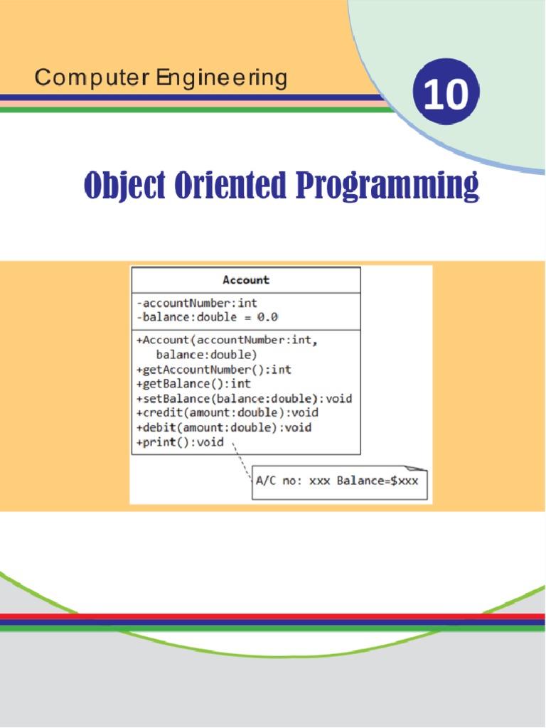 Grade - 10 Computer Engineering - Object Oriented Programming | PDF | Object Oriented ...