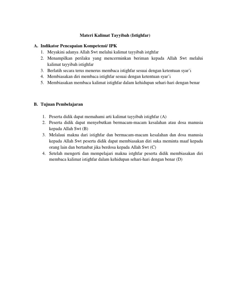 Tugas Penyusunan Ipk Dan Tujuan Dengan Pola Abcd | PDF | Karier ...