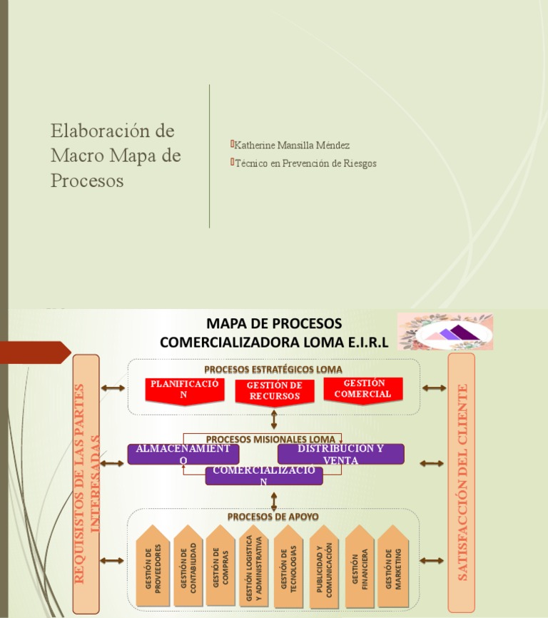Macro Mapa de Procesos | PDF