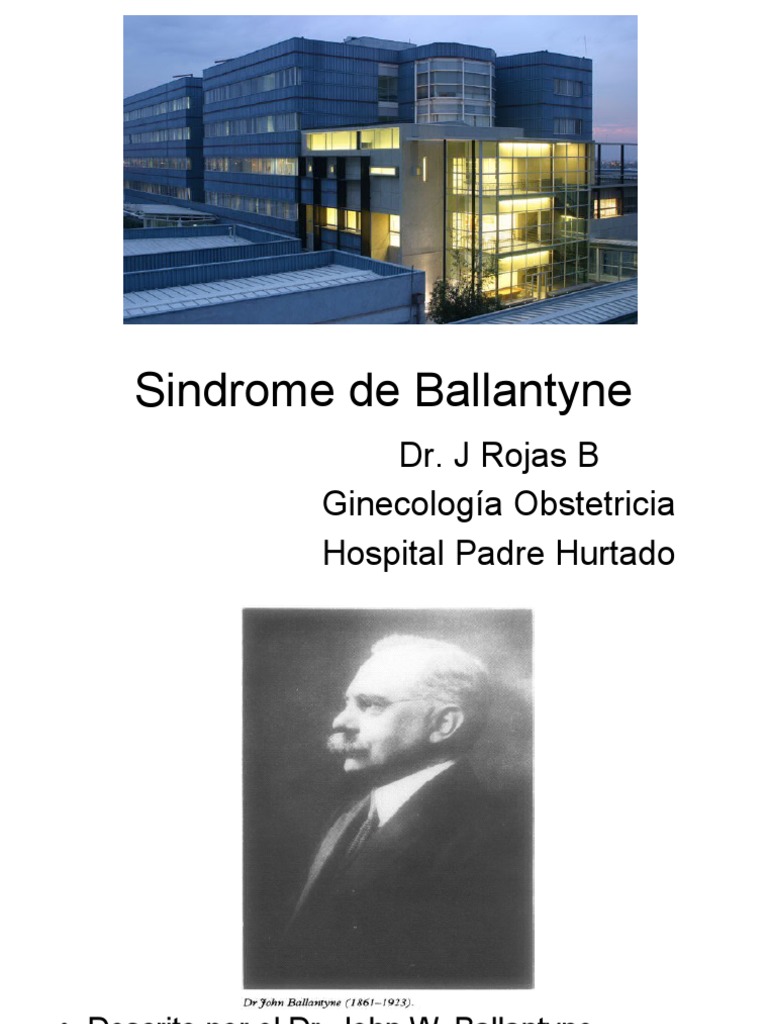 Mirror Syndrome Presentación | PDF | Medicina | Medicina CLINICA