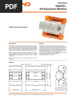 IQ4-IO-DO Datasheet 1 | PDF | Input/Output | Information And ...