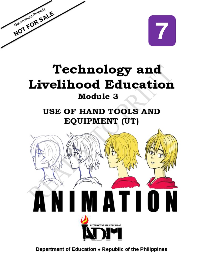 Use of Hand Tools and Equipment | PDF | Animation | Inventory