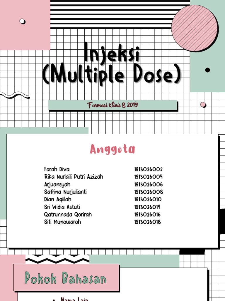 Injeksi Dosis Ganda: Ketamine & Lidodex | PDF | Pengembangan Diri ...