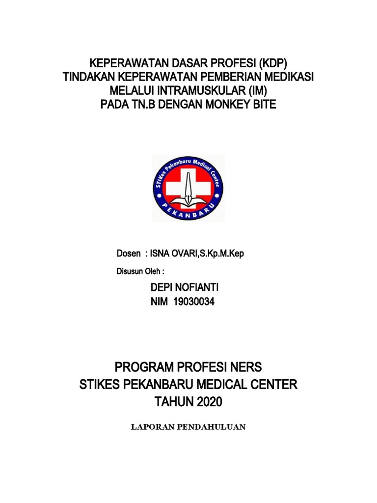 Askep Injeksi (Depi Nofianti) | PDF