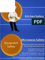 10 Basic Rules of Kitchen Safety & Sop | PDF | Kitchen | Hygiene