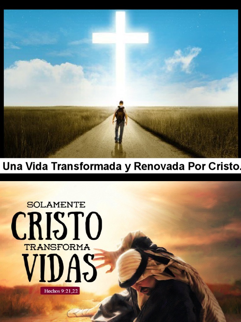 Una Vida Transformada y Renovada Por Cristo | PDF