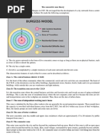 Concentric Zone Model & Sector Theory | PDF | City | Suburb