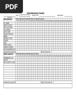 Air Compressor Inspection Checklist-Daily | PDF