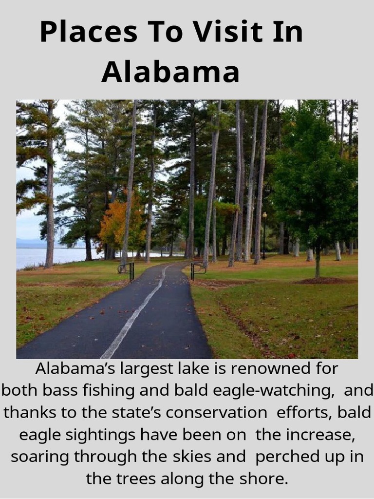 Highly Recommended Fun & Interesting Places To Visit in Alabama | PDF